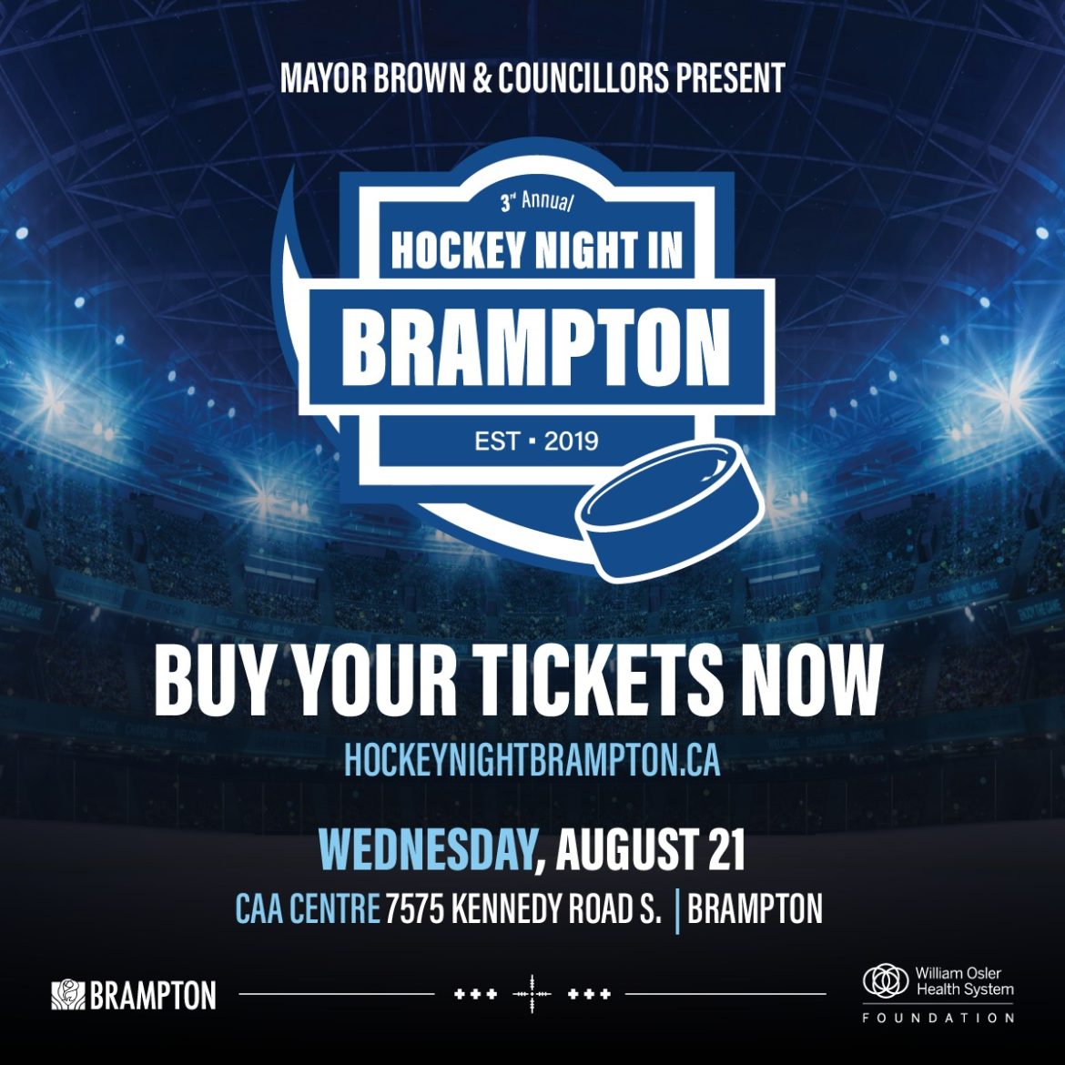 CAA Centre - Brampton's Sports Complex - One of the GTA’s largest ...